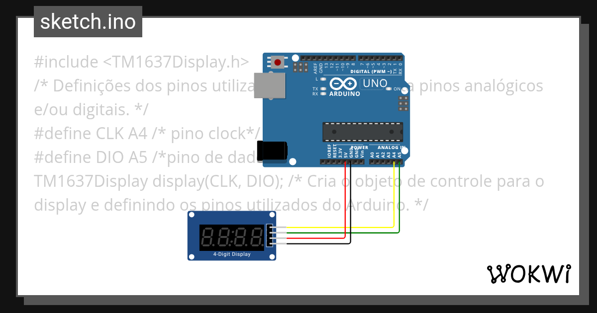 Projeto 2 Wokwi Esp32 Stm32 Arduino Simulator 