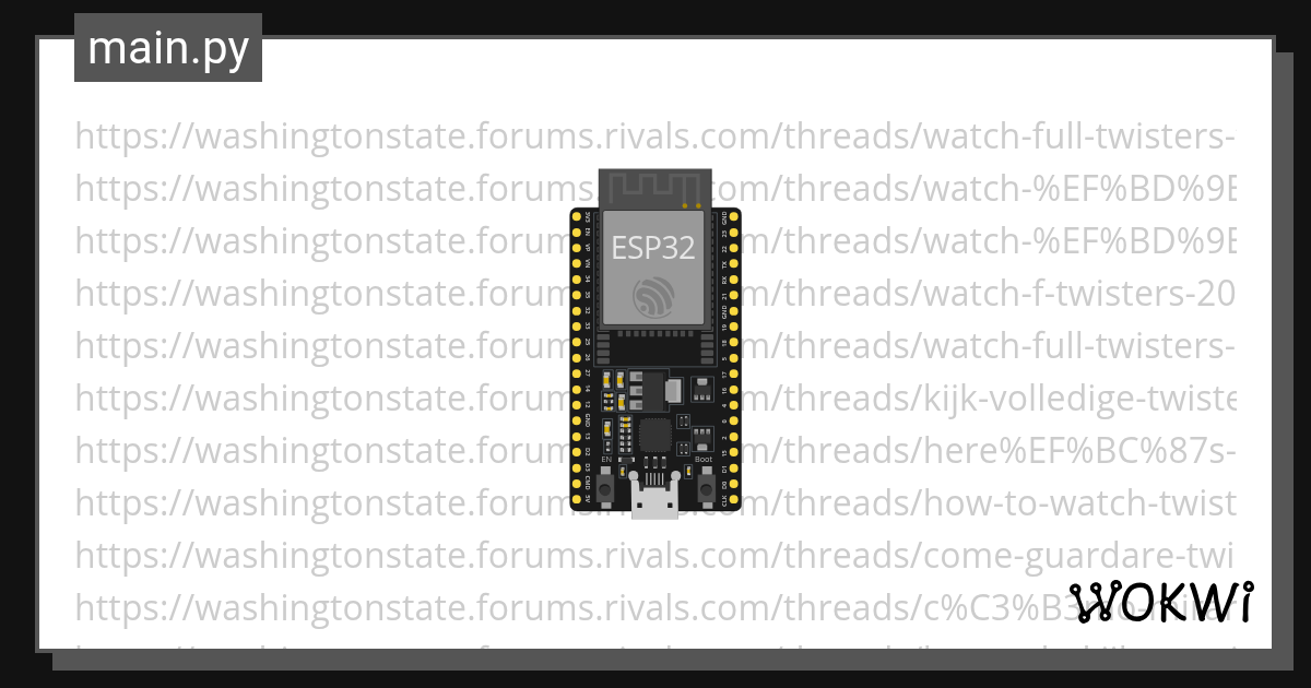 Wokwi - Online ESP32, STM32, Arduino Simulator