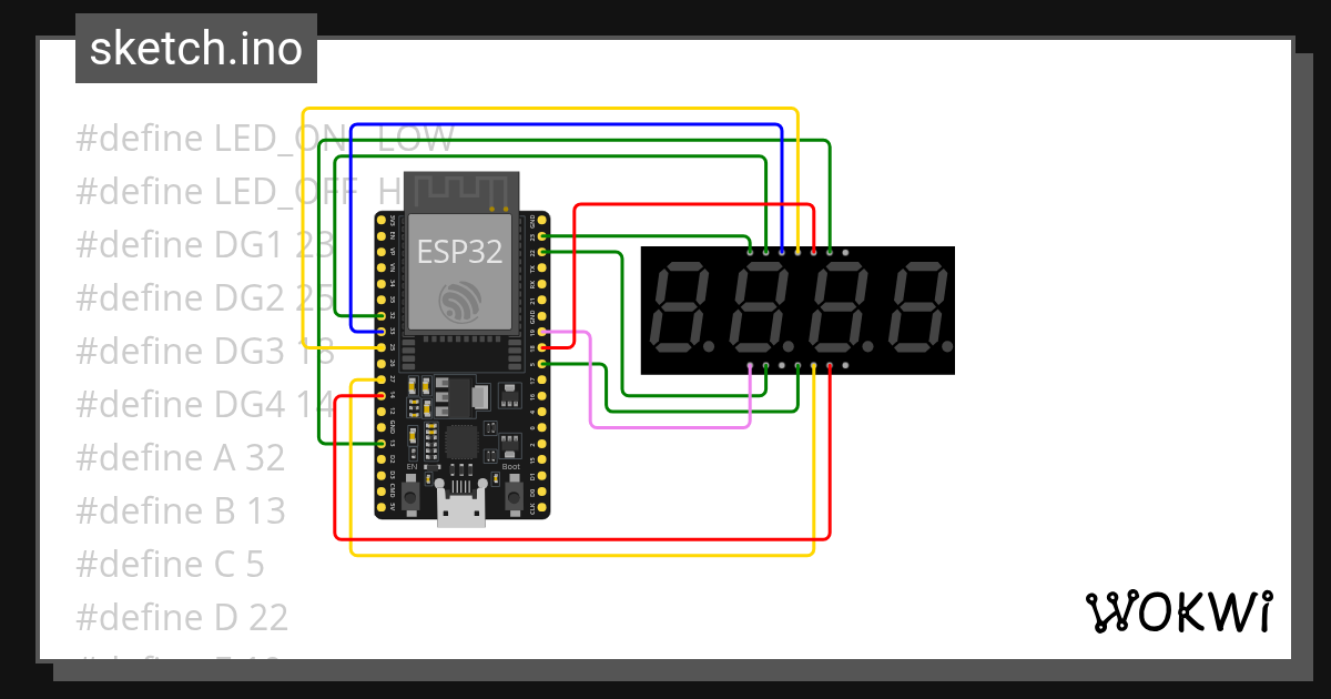 Lab4.2 Assignment - Wokwi ESP32, STM32, Arduino Simulator