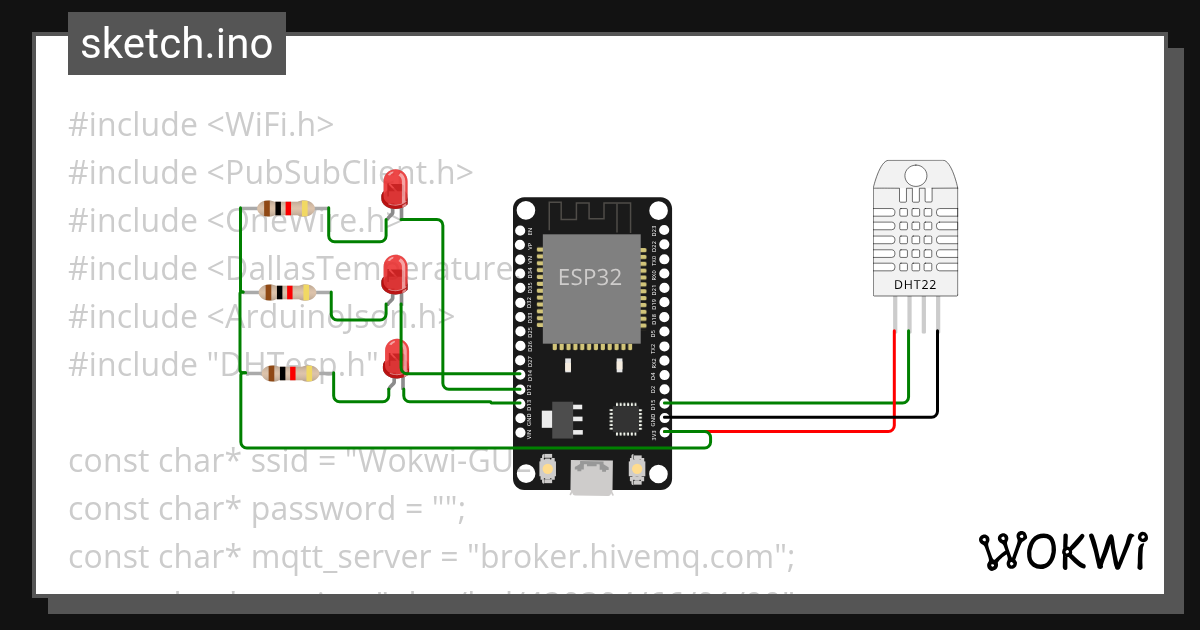 67301040026-8 - Wokwi ESP32, STM32, Arduino Simulator