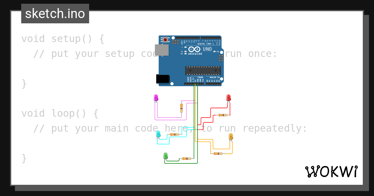 Latihan 1 Wokwi Esp32 Stm32 Arduino Simulator 7462