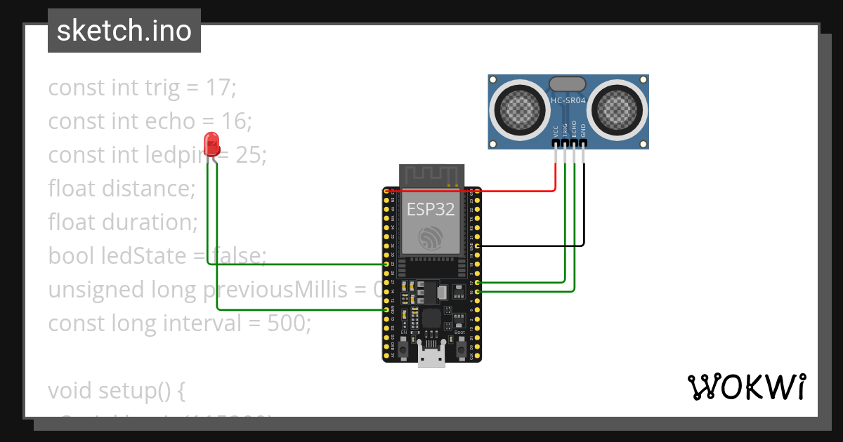 project2 - Wokwi ESP32, STM32, Arduino Simulator