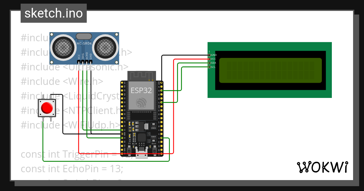 Lab4-4 045 - Wokwi ESP32, STM32, Arduino Simulator