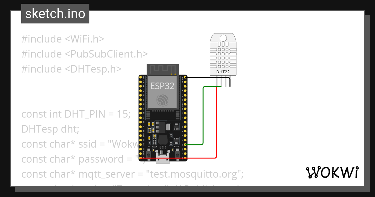 Esp32dht22 Wokwi Esp32 Stm32 Arduino Simulator 