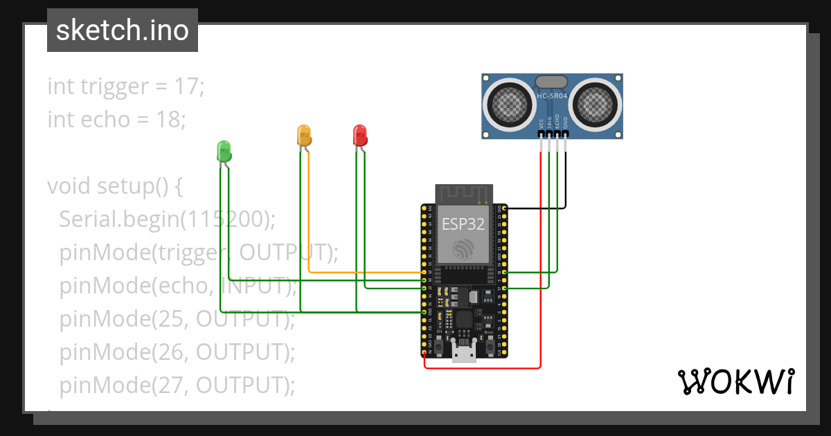 sara - Wokwi ESP32, STM32, Arduino Simulator