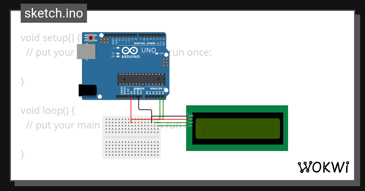 first-step-lcd - Wokwi ESP32, STM32, Arduino Simulator
