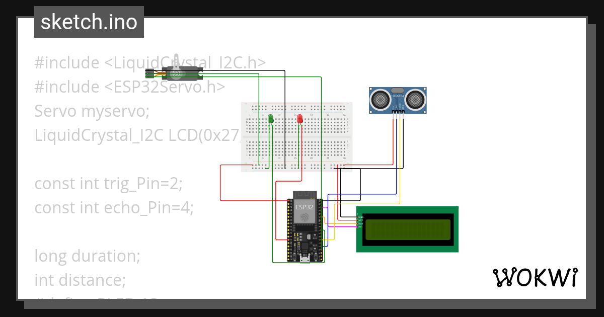 Lcd I2c Wokwi Esp32 Stm32 Arduino Simulator 