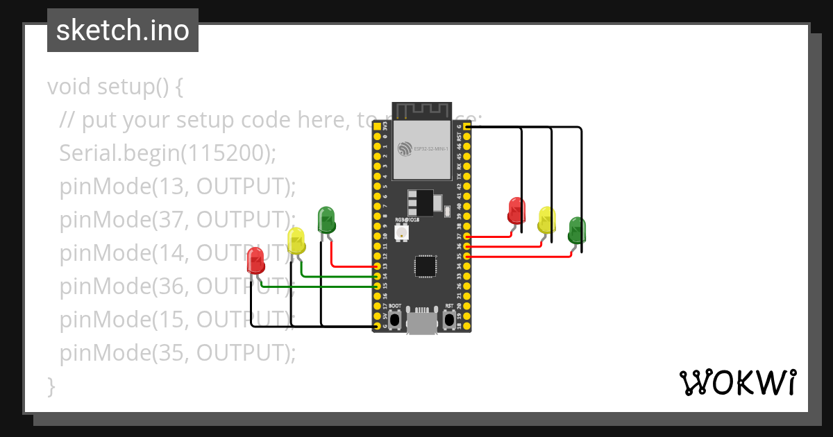 SURYA.B.S 2 - Wokwi ESP32, STM32, Arduino Simulator