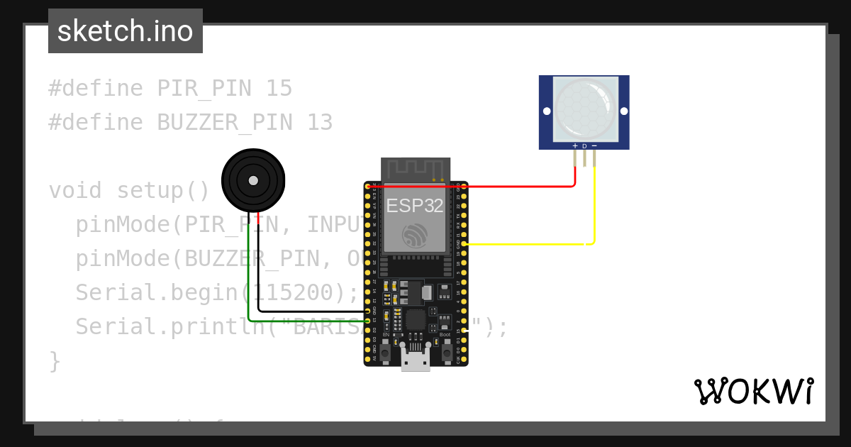 Geraksuara Wokwi Esp32 Stm32 Arduino Simulator