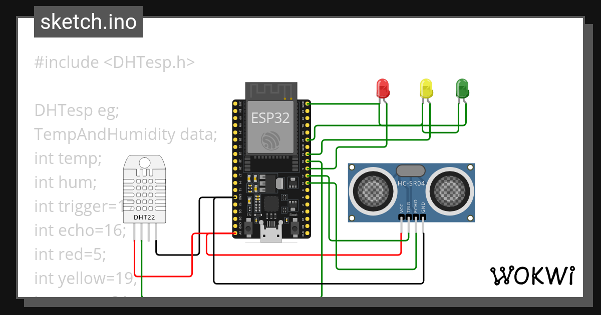 task 5 - Wokwi ESP32, STM32, Arduino Simulator