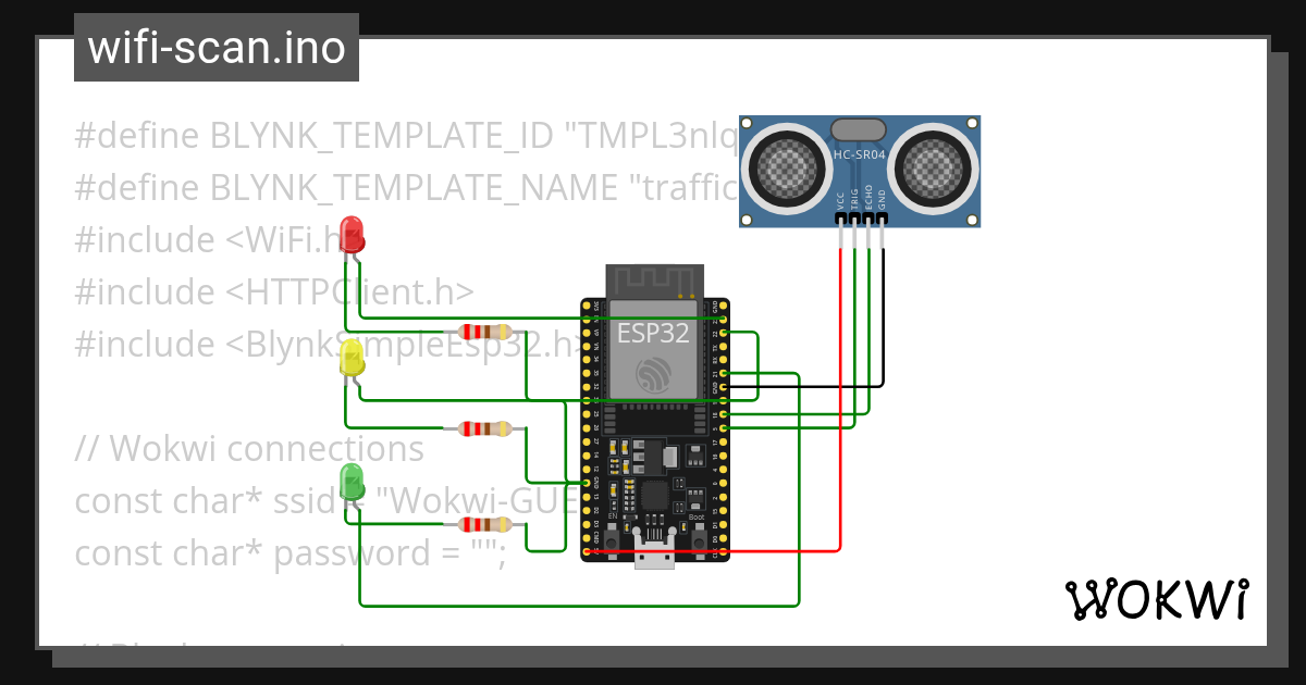 traffic Copy - Wokwi ESP32, STM32, Arduino Simulator