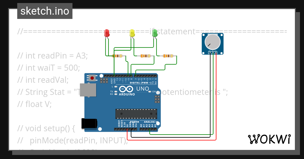 Arduino Program - Wokwi ESP32, STM32, Arduino Simulator