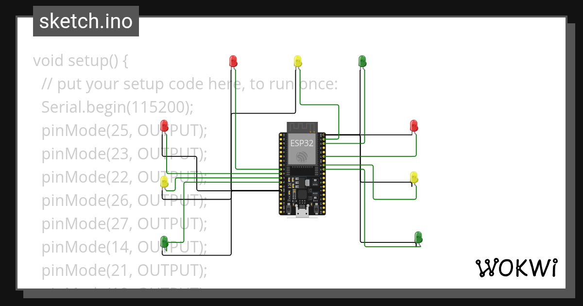 Day2 Task2 - Wokwi ESP32, STM32, Arduino Simulator
