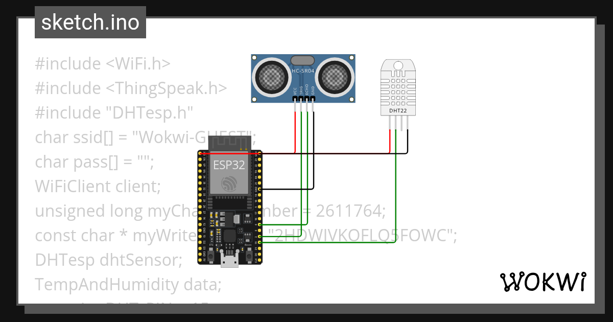 Writing Sensor Data In Cloud Wokwi Esp32 Stm32 Arduino Simulator 8141