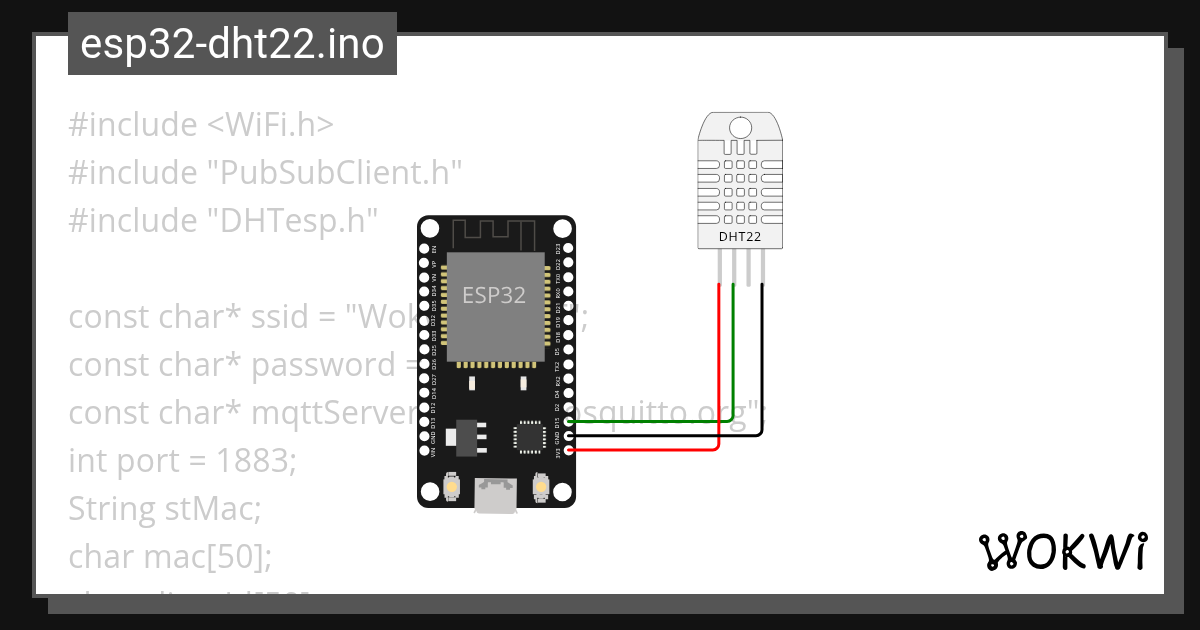 esp32-dht22.ino JD - Wokwi ESP32, STM32, Arduino Simulator
