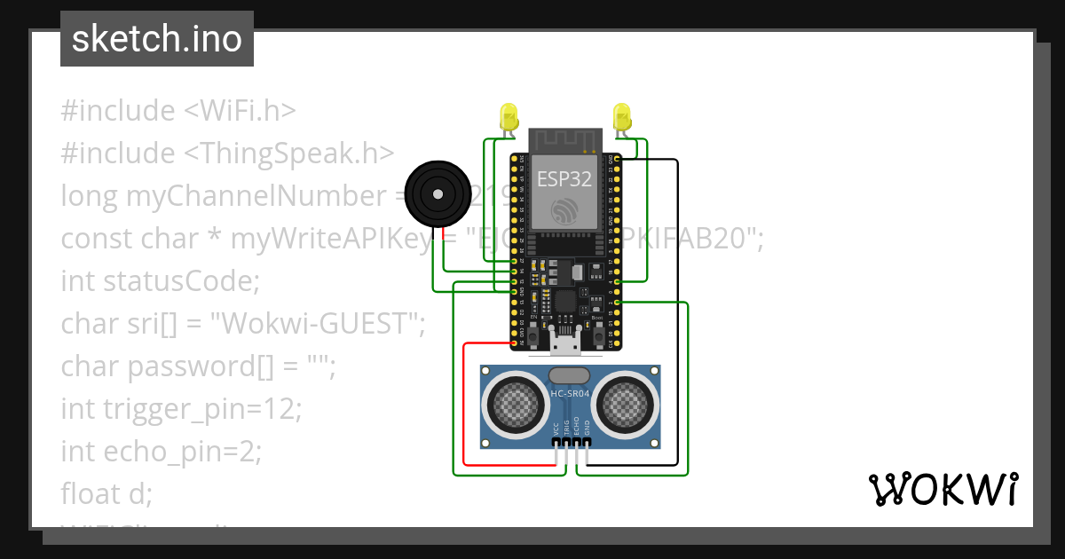 Wokwi - Online ESP32, STM32, Arduino Simulator
