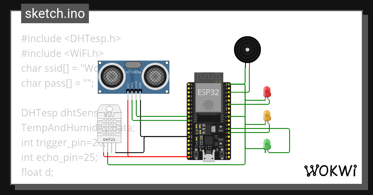 Thilak EX 9 - Wokwi ESP32, STM32, Arduino Simulator