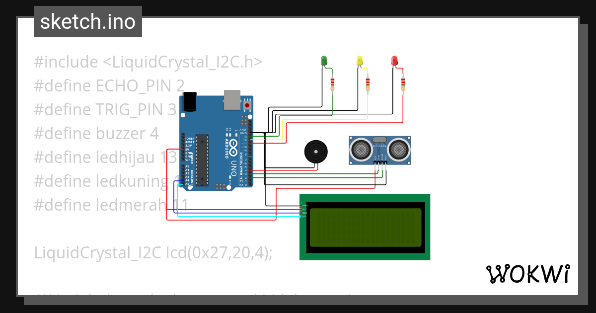 PROJECT HIKMAL SOLAR TANK MONITORING - Wokwi ESP32, STM32, Arduino Simulator