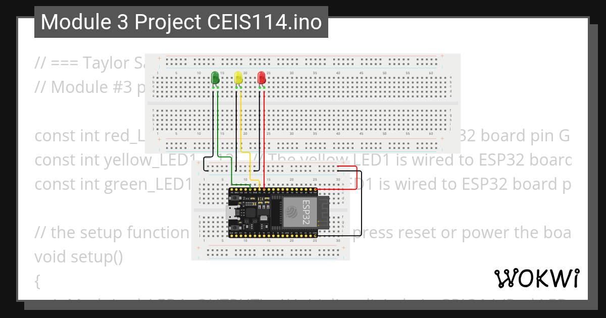 Wokwi - Online ESP32, STM32, Arduino Simulator