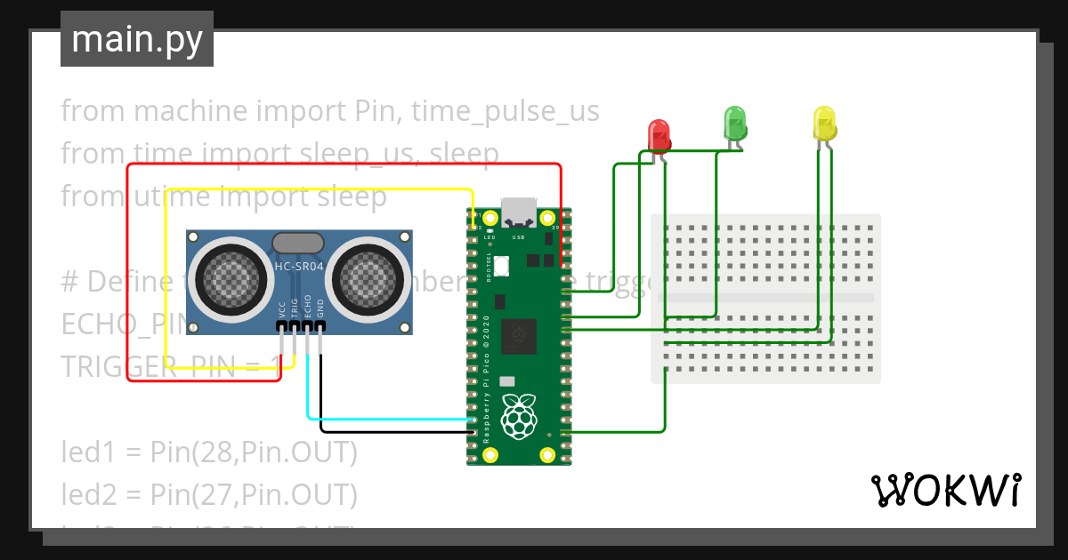 Sensor - Wokwi ESP32, STM32, Arduino Simulator