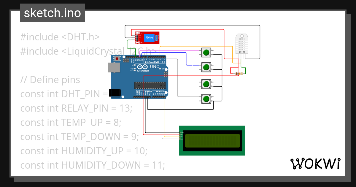 dht11 - Wokwi ESP32, STM32, Arduino Simulator