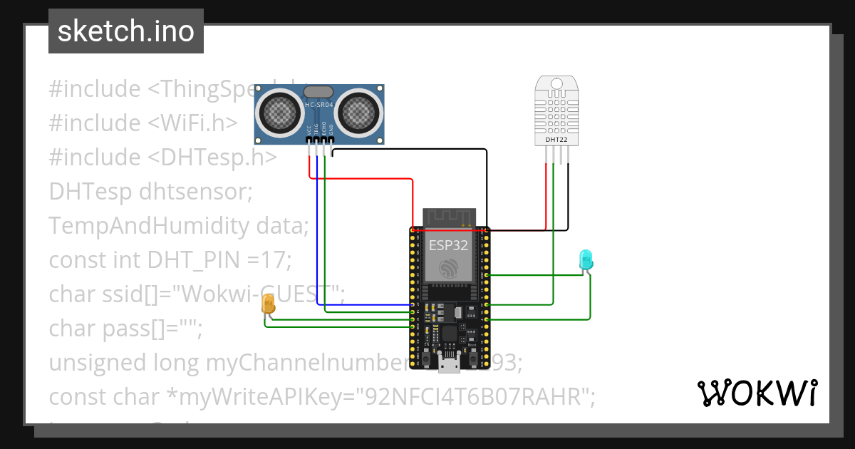 GREEN HOUSE FOMING PROJECT WORK HARI HARAN - Wokwi ESP32, STM32, Arduino Simulator