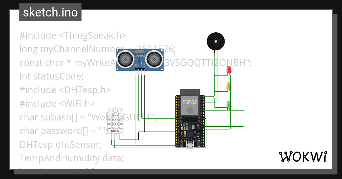 light and buzzer subash - Wokwi ESP32, STM32, Arduino Simulator