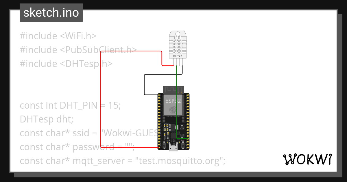 MQTT_ESP32_IoT_24 - Wokwi ESP32, STM32, Arduino Simulator