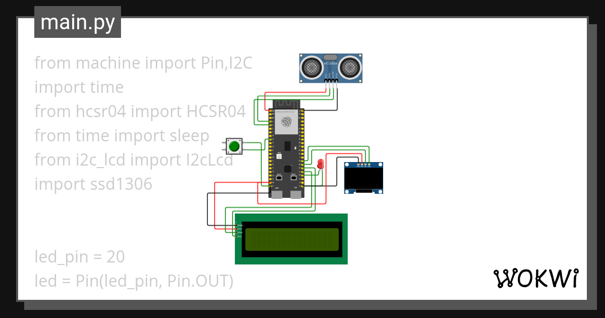 Test Project - Wokwi ESP32, STM32, Arduino Simulator