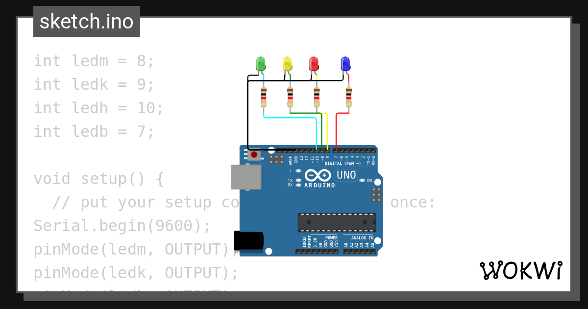 Latihan Lampu Flip Flop 1 Wokwi Esp32 Stm32 Arduino Simulator 6638