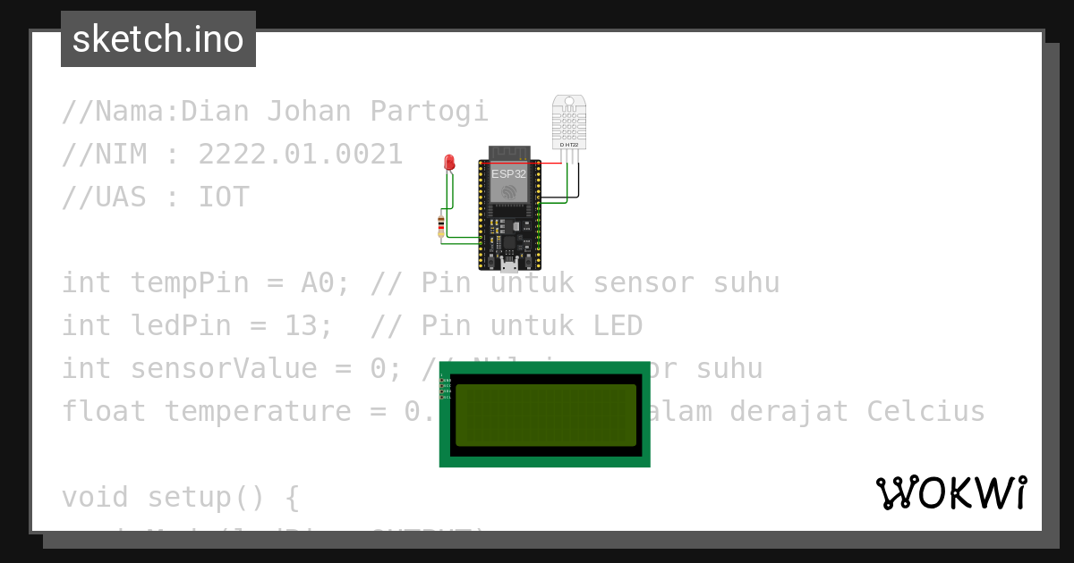 Uasiotjohanpartogi Wokwi Esp32 Stm32 Arduino Simulator