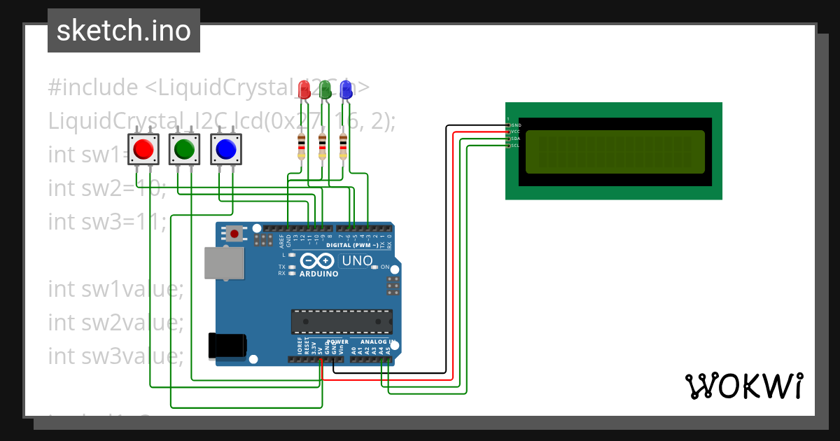 LED1 - Wokwi ESP32, STM32, Arduino Simulator