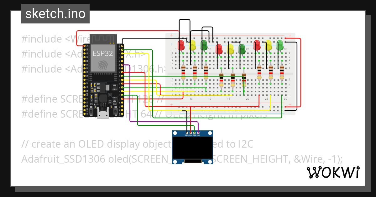 Tugas 1 - Wokwi ESP32, STM32, Arduino Simulator