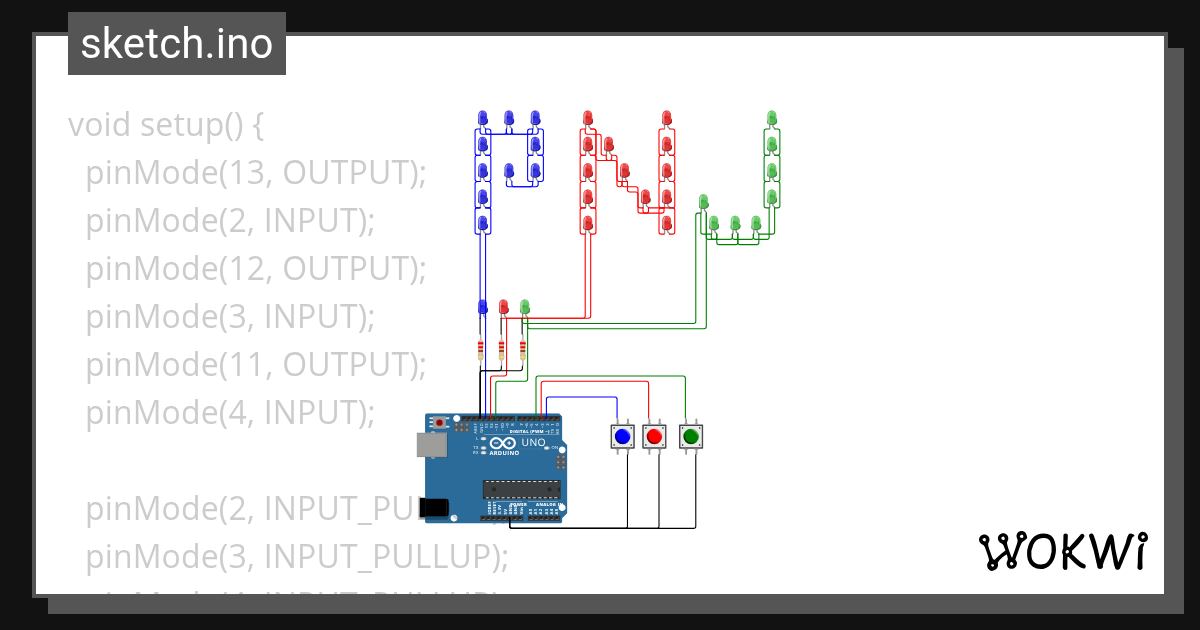 Tugas 4 & 5 - Wokwi ESP32, STM32, Arduino Simulator