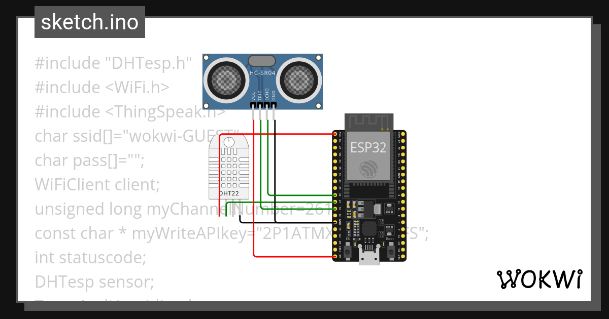 Dhtesp Ultrasonic Copy Wokwi Esp32 Stm32 Arduino Simulator 