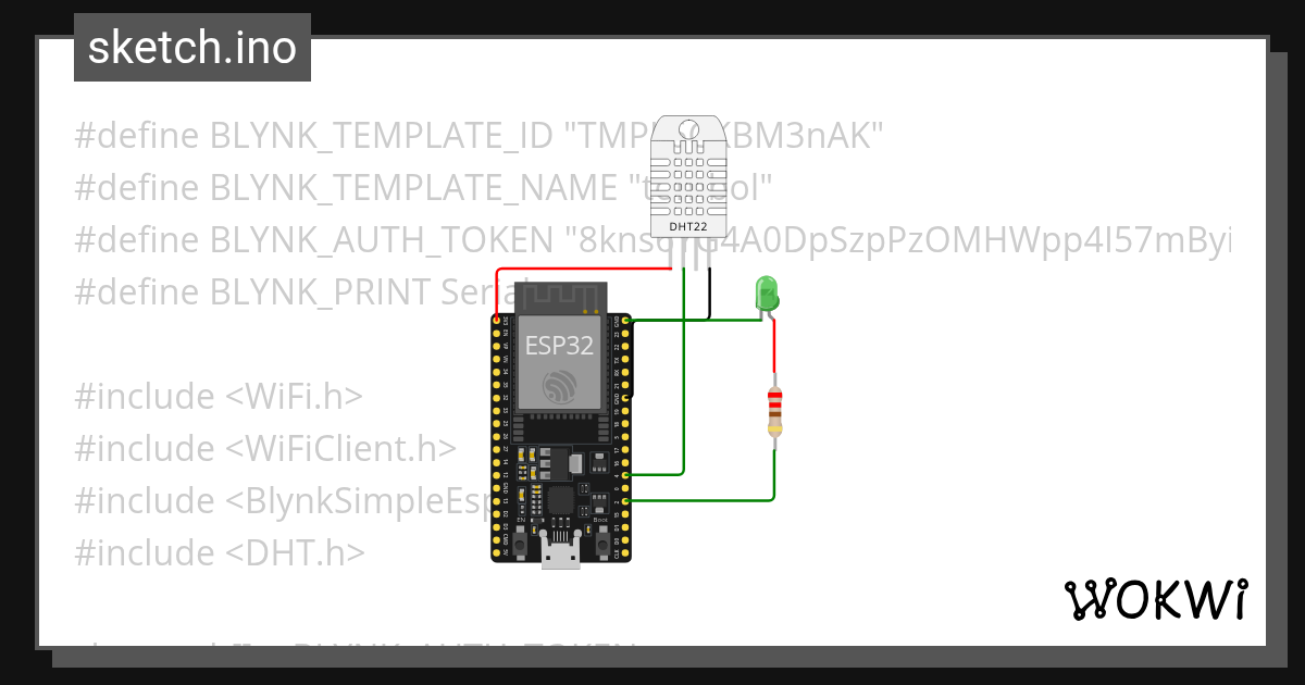 tugas2 - Wokwi ESP32, STM32, Arduino Simulator