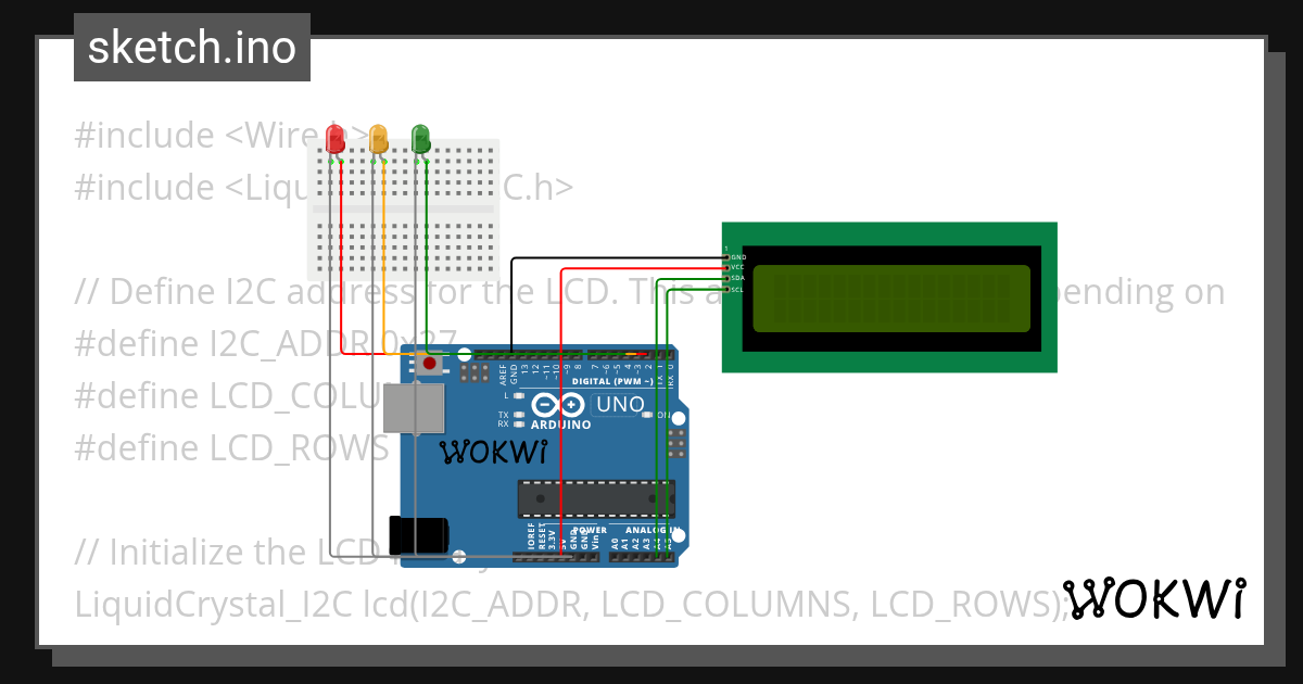 Traffic_Light - Wokwi ESP32, STM32, Arduino Simulator