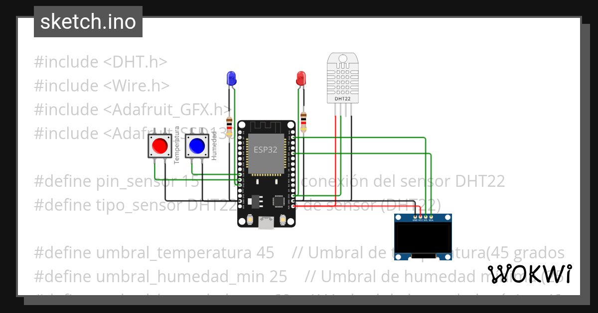 Deber tecnologias - Wokwi ESP32, STM32, Arduino Simulator