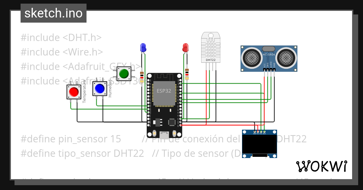 Prueba 10 - Wokwi ESP32, STM32, Arduino Simulator