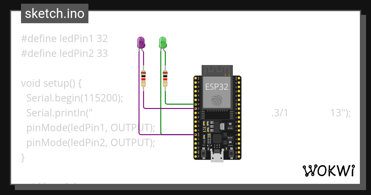 Lab1 Wokwi Esp32 Stm32 Arduino Simulator 2668