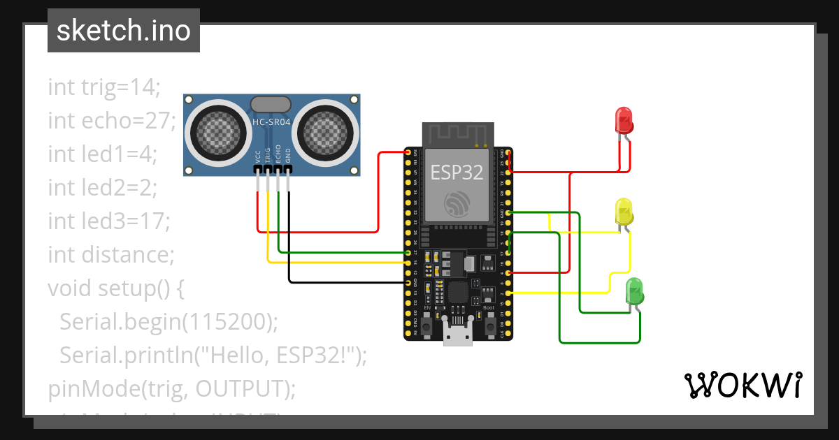 task 4 - Wokwi ESP32, STM32, Arduino Simulator