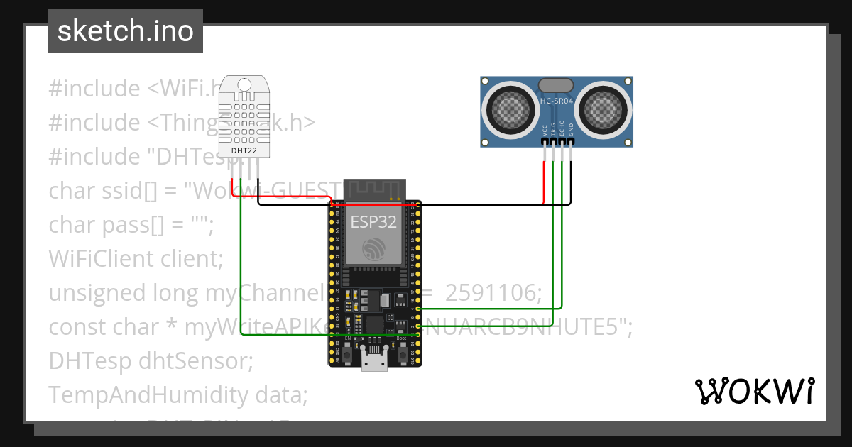project 6 - Wokwi ESP32, STM32, Arduino Simulator