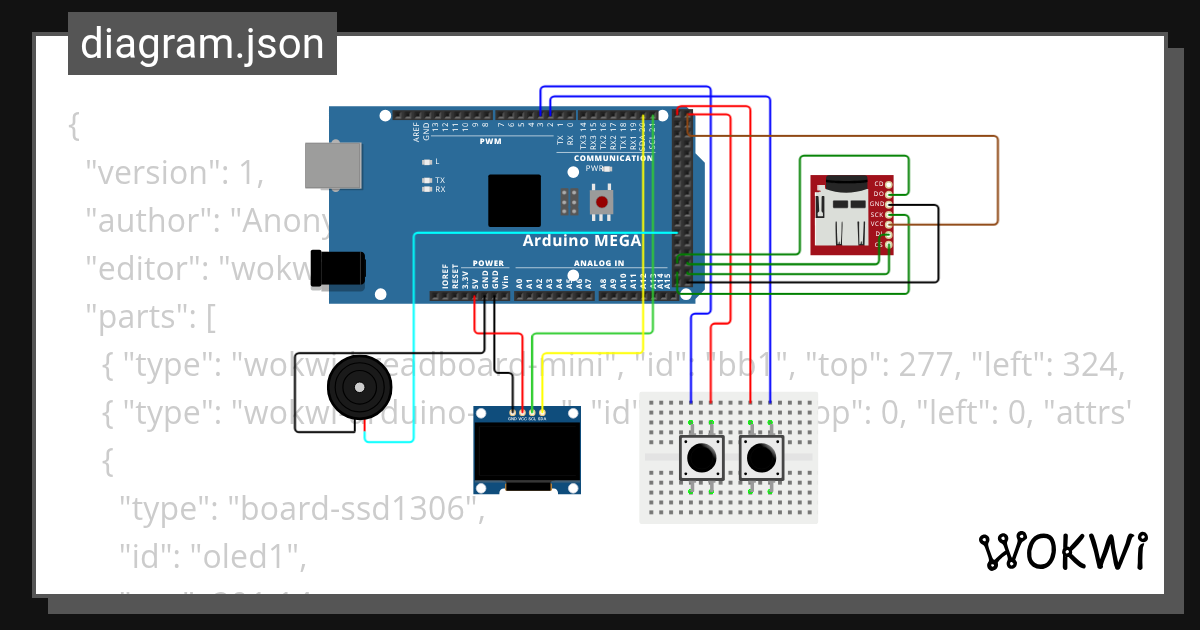 Wokwi - Online ESP32, STM32, Arduino Simulator
