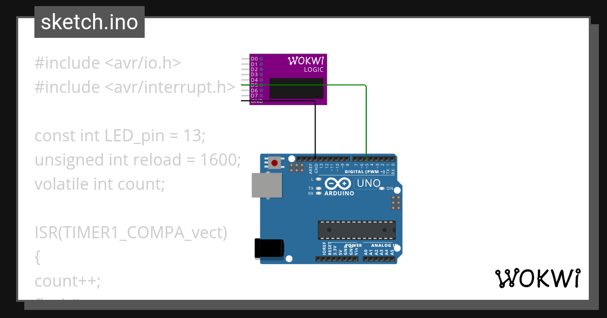 timer_1 - Wokwi ESP32, STM32, Arduino Simulator