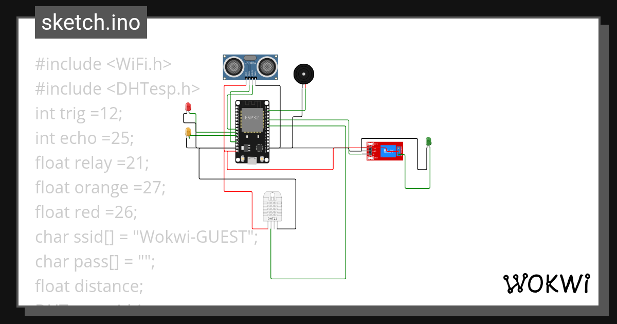 weather with relay AND WIFI - Wokwi ESP32, STM32, Arduino Simulator