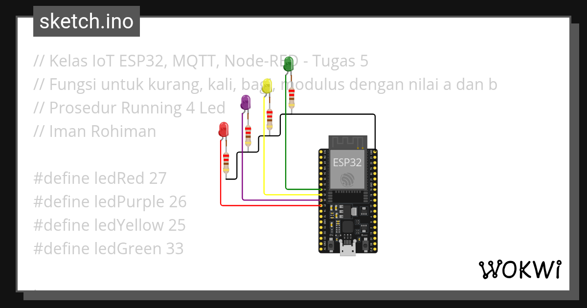 Wokwi - Online ESP32, STM32, Arduino Simulator
