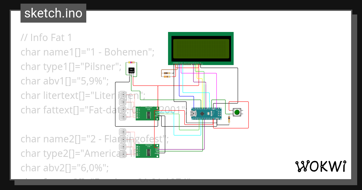 arduino weight keg Copy - Wokwi ESP32, STM32, Arduino Simulator