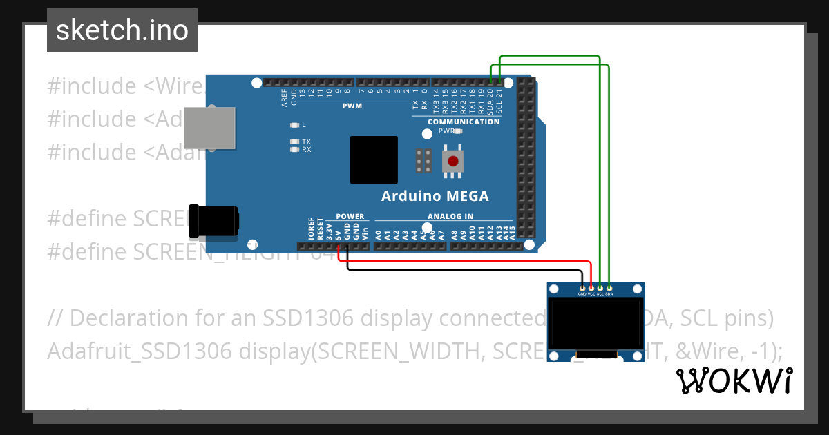 Muhamad Tri Nur Mulyono - OLED - Wokwi ESP32, STM32, Arduino Simulator