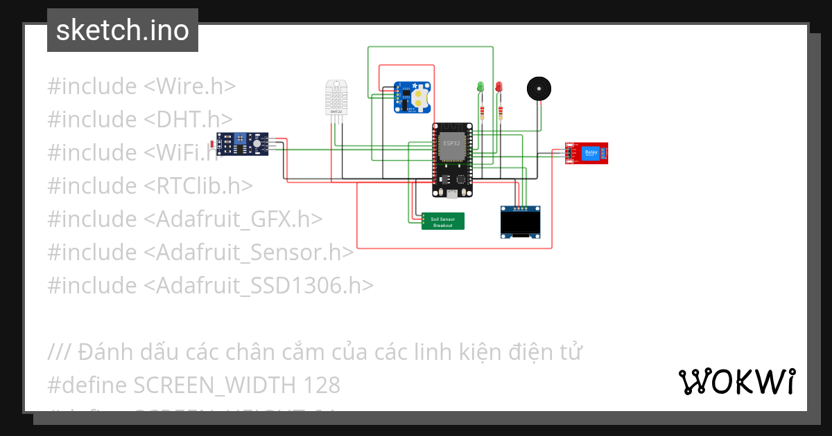 watering - Wokwi ESP32, STM32, Arduino Simulator