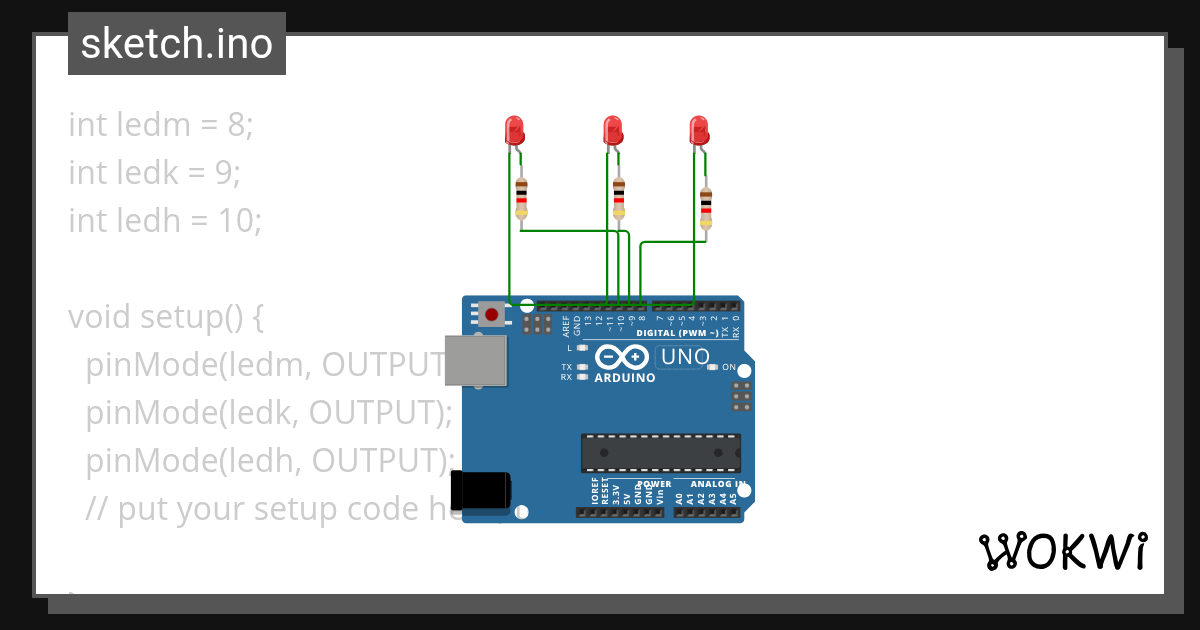 Rusak - Wokwi ESP32, STM32, Arduino Simulator